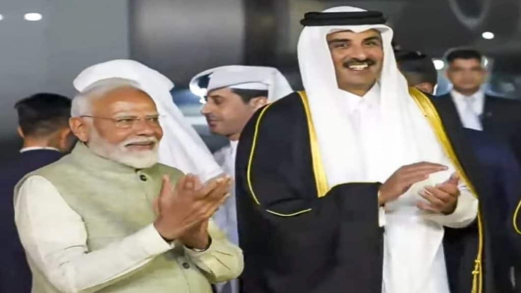 PM Modi receives ‘brother’ emir of Qatar at airport: Why Delhi-Doha ...
