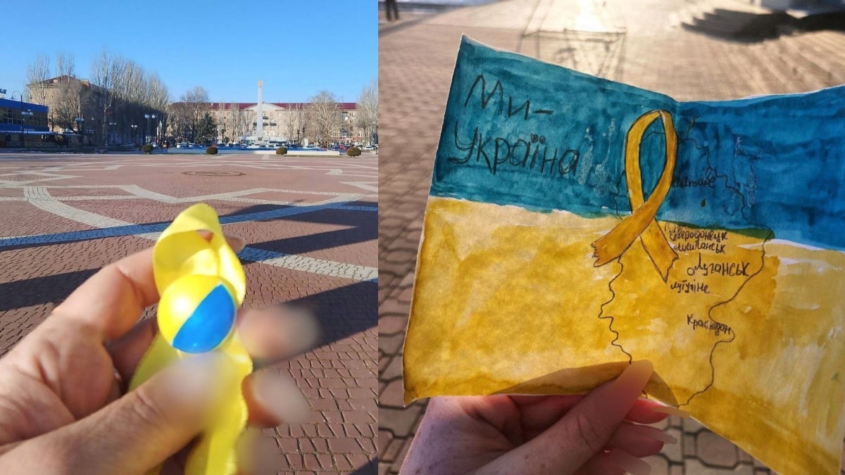 Ukrainians underground: How Yellow Ribbon uses non-violence to resist ...