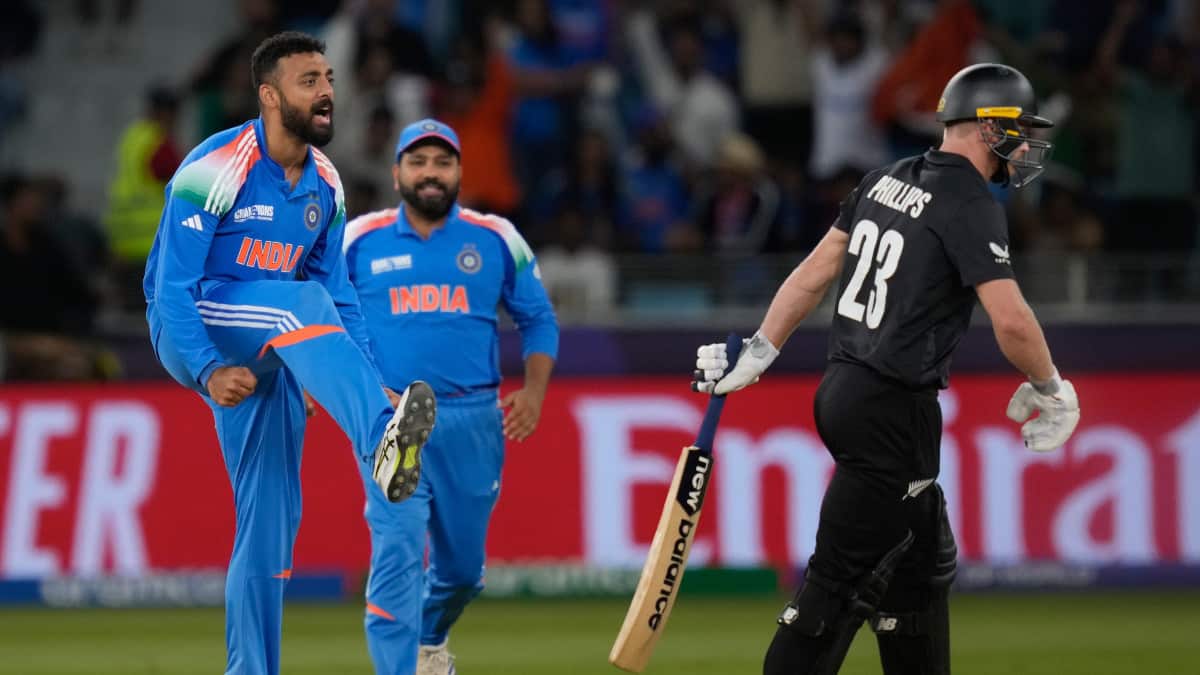 India Vs New Zealand (IND vs NZ) Champions Trophy 2025 Highlights: Varun's five-for helps India ...