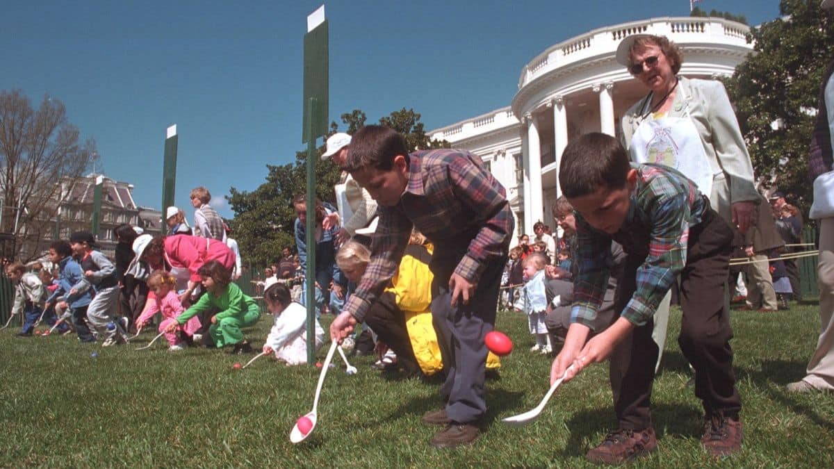 Why is Trump seeking sponsors for the annual White House Easter Egg ...