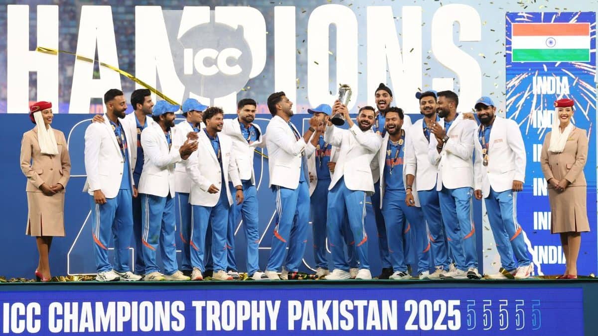 India Vs New Zealand Champions Trophy Final Highlights: India win by 4 wickets to secure 2nd ICC ...