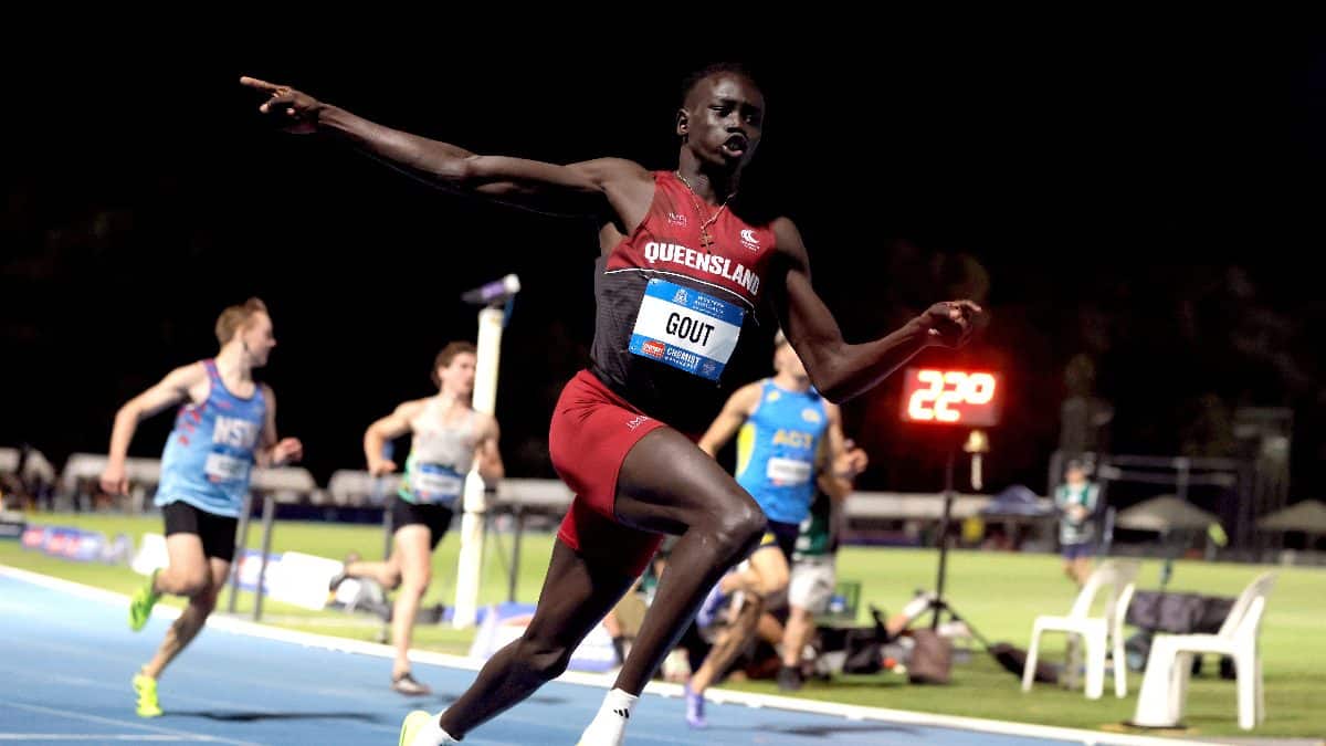 Gout Gout, compared to Usain Bolt, breaks 10-second barrier twice in one night — but times ...