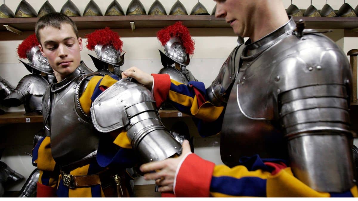 They guard the Pope in life and death: A look at the storied history of ...