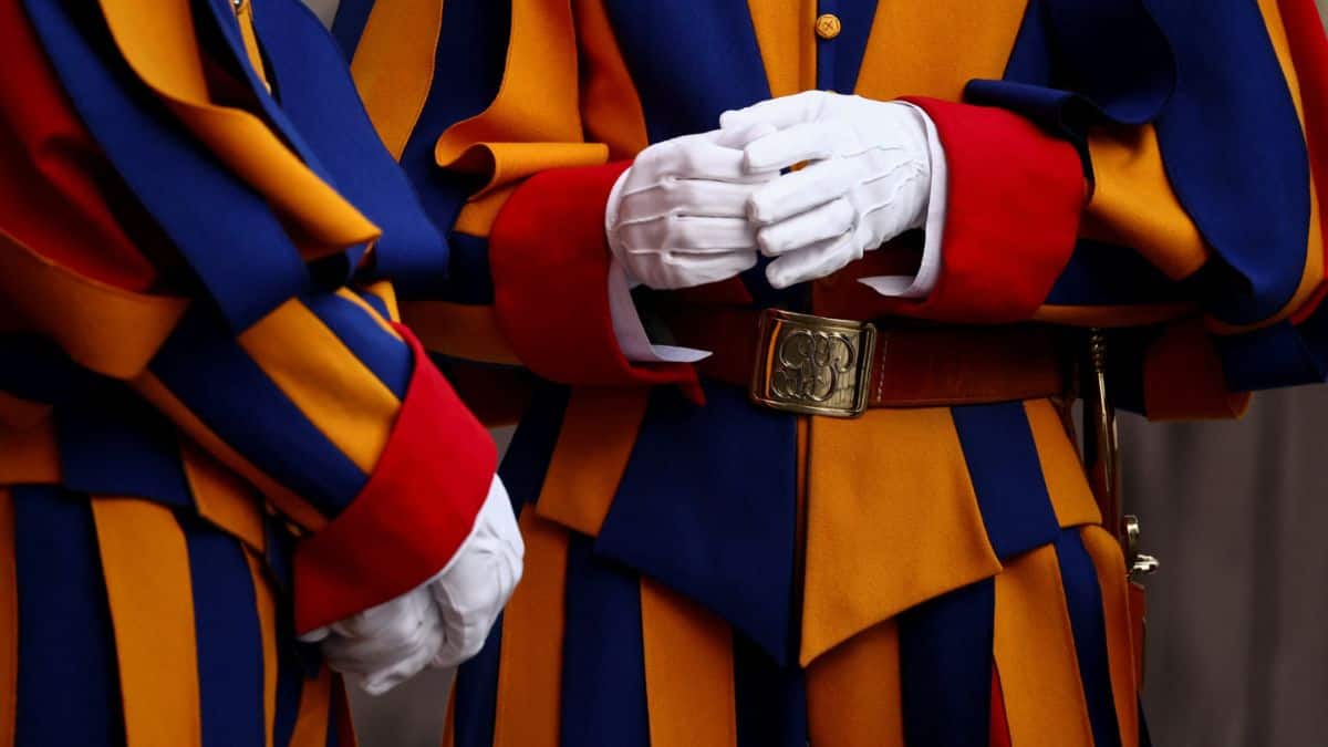 They guard the Pope in life and death: A look at the storied history of ...