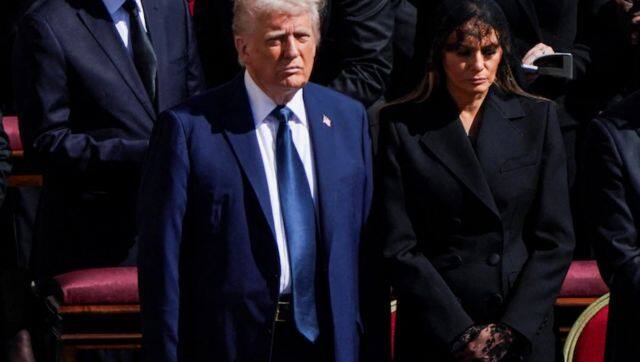 Pope Francis funeral: Did Trump break the Vatican dress code by wearing ...