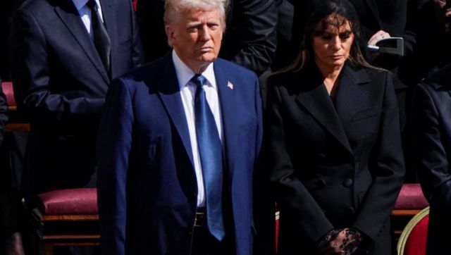 Pope Francis funeral: Did Trump break the Vatican dress code by wearing ...