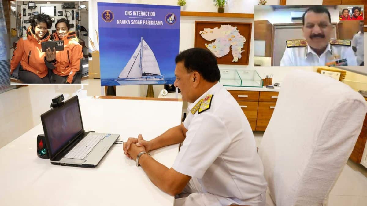 3 cyclones, 4 continents, 50,000 km: How 2 Indian Navy women officers ...