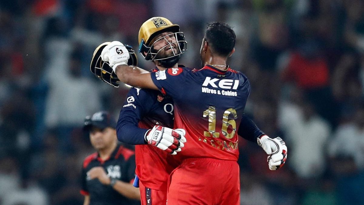 Why RCB stand-in captain Jitesh Sharma was not given out after Digvesh ...