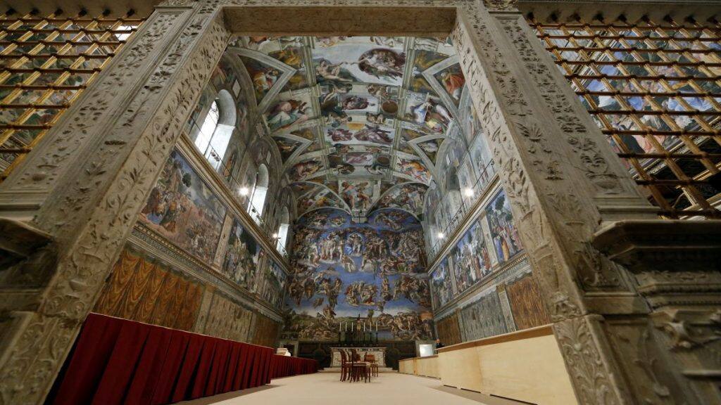 What’s the history of the Sistine Chapel, the site of the conclave in ...