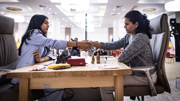Humpy, Divya set to battle it out in tie-breaks as Game 2 of all-Indian Women's Chess World Cup ...