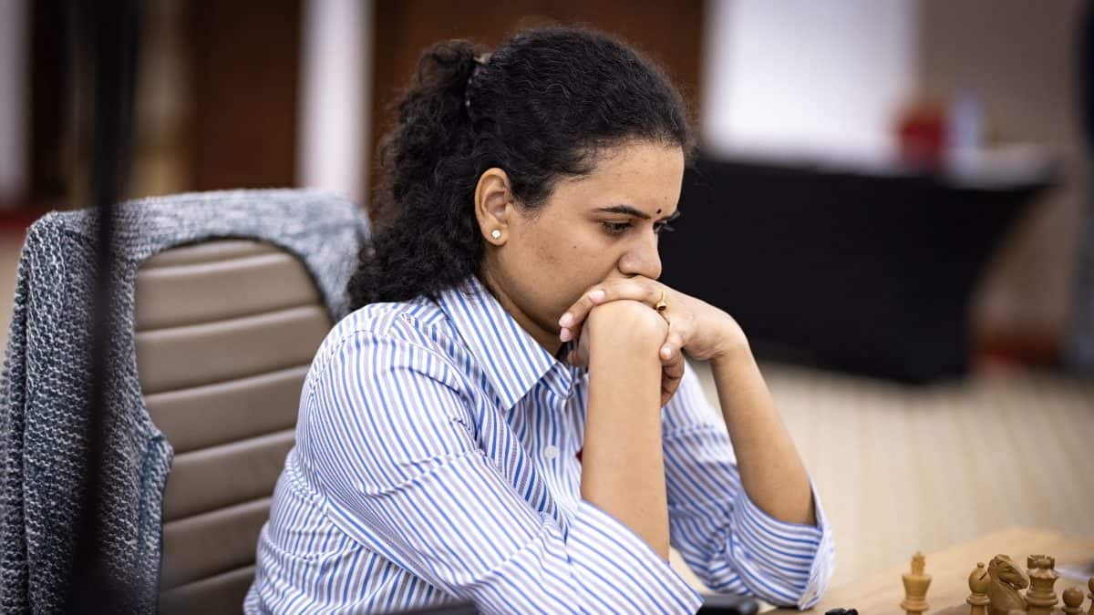 Koneru Humpy moves closer to FIDE Women’s World Cup semi-finals as Harika plays out draw vs ...