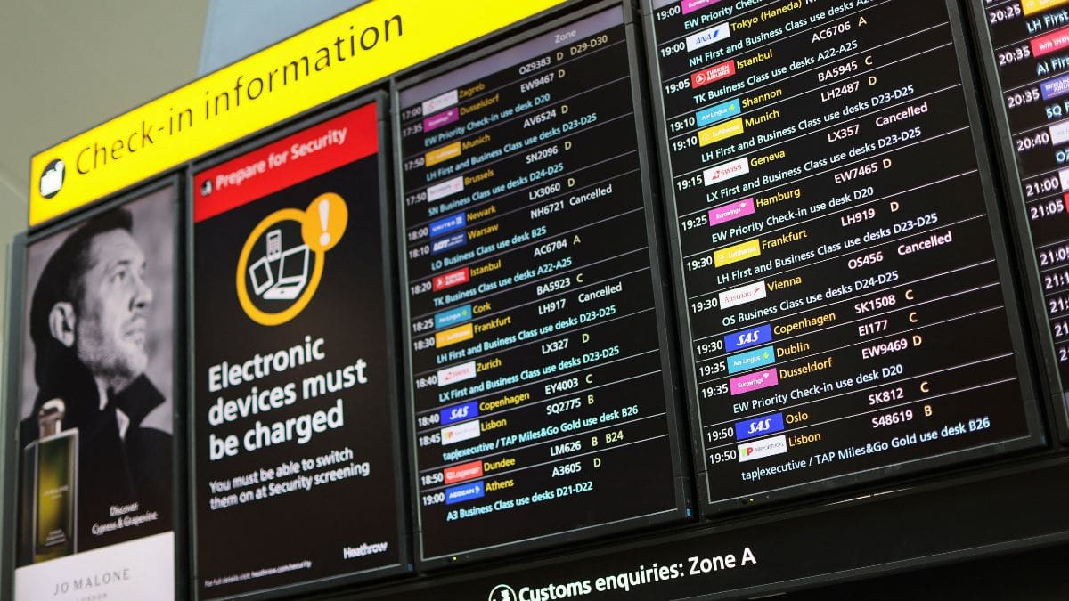 What caused UK’s massive flight disruption and how bad is it? – Firstpost