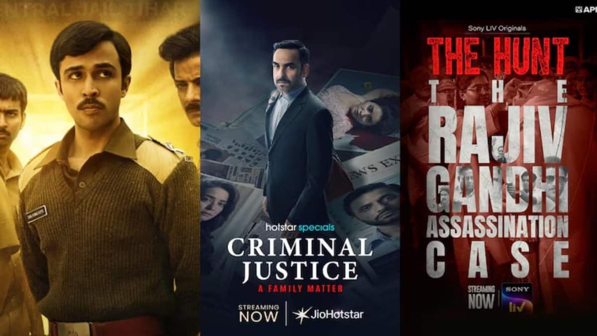 Netflix's 'Black Warrant,' 'Criminal Justice,' 'The Hunt: The Rajiv Gandhi Assassination Case ...