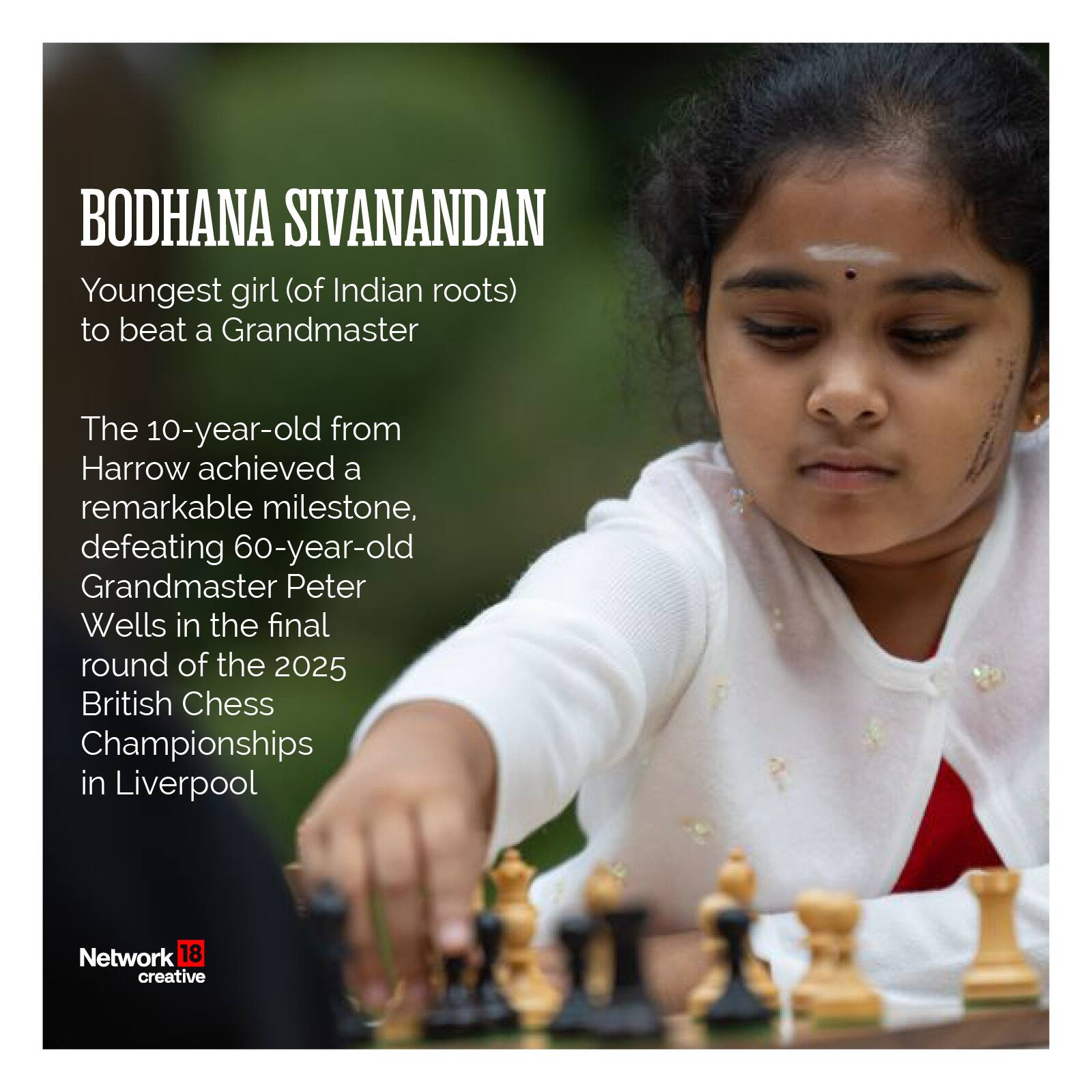 Graphics: How Bodhana Sivanandan became the youngest female to defeat a ...