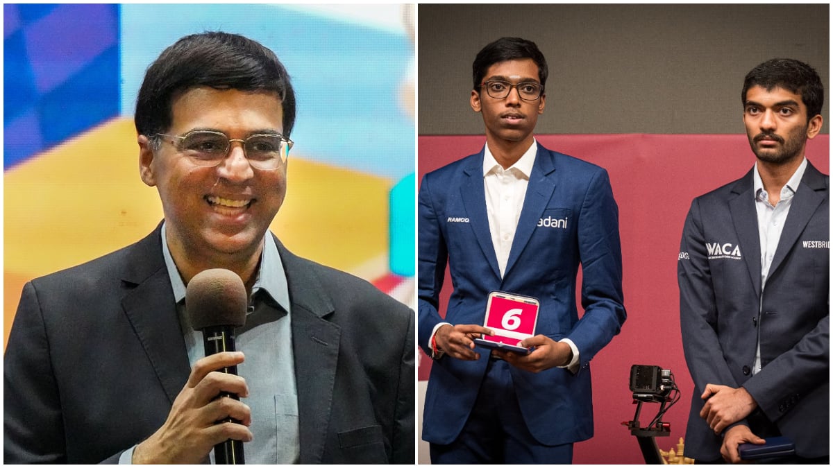 Viswanathan Anand picks the 'best' between Gukesh, Praggnanandhaa and ...