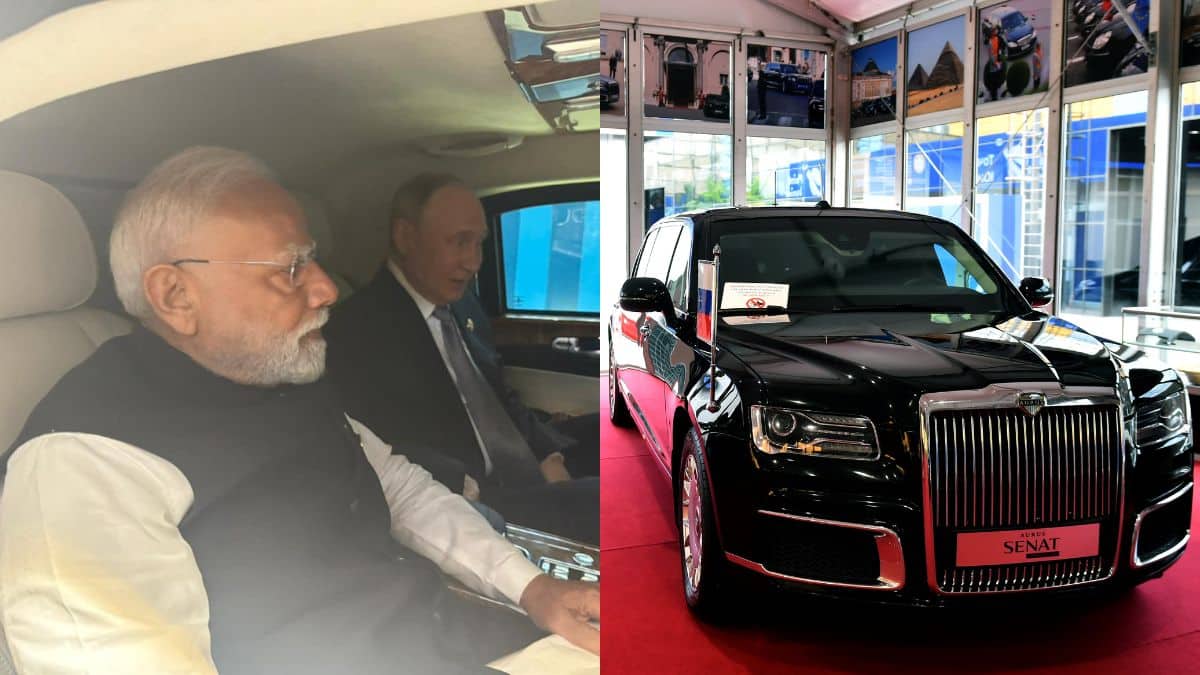 Aurus Senat: What is Putin’s official car, in which PM Modi travelled? How does it compare with ...