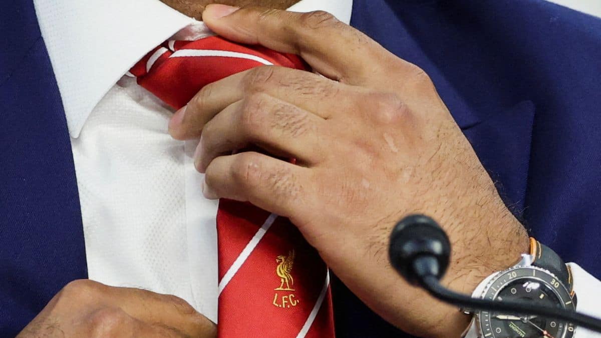 What was Kash Patel trying to say with Liverpool FC tie at Senate ...