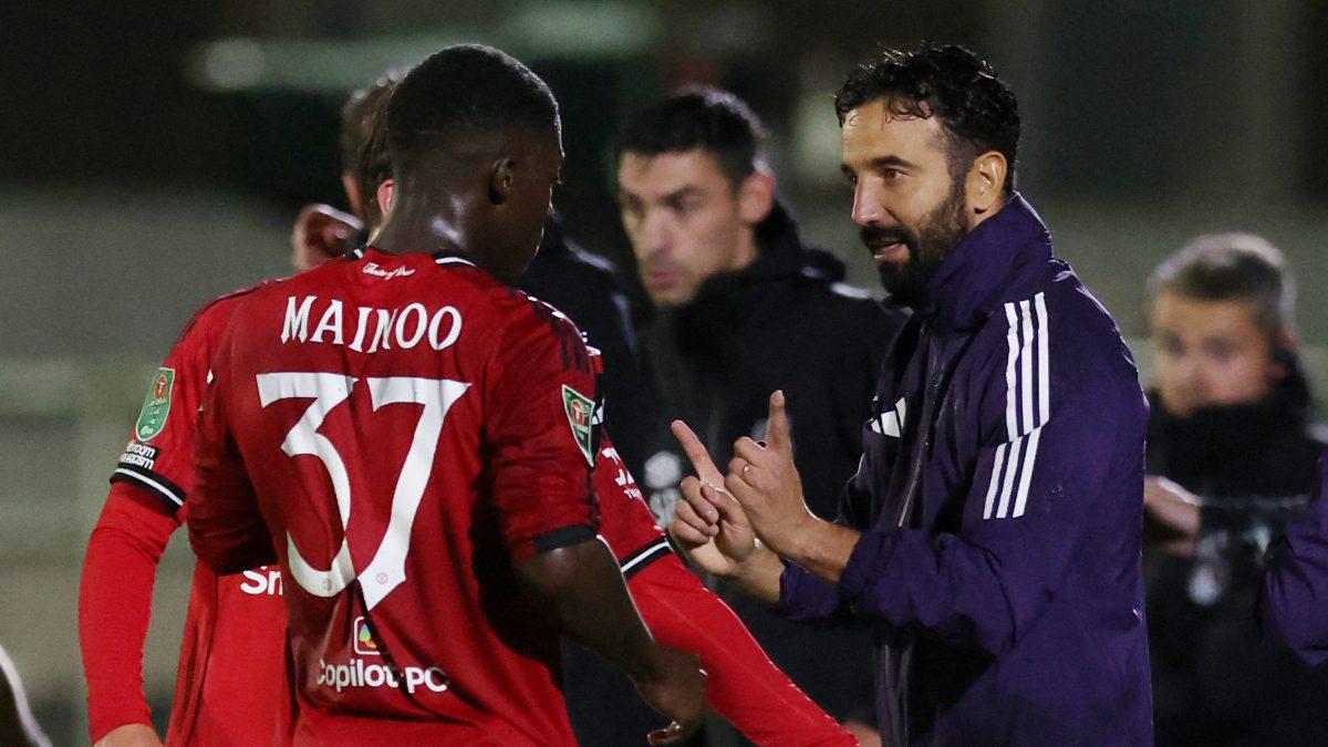 Under-fire United boss Amorim gives cheeky reply when asked on ...