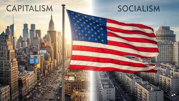 Trump effect? Poll shows America now views capitalism less favourably ...