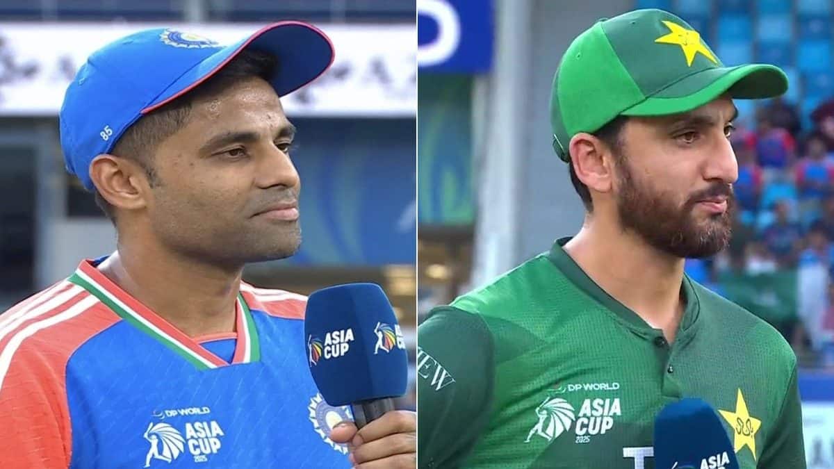 Asia Cup 2025: Suryakumar Yadav, Salman Agha refuse to shake hands at toss as India asked to ...