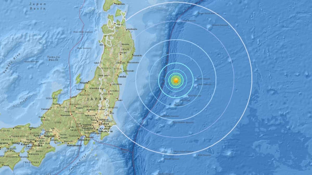 Japan Earthquake of Magnitude 6.7 Triggers Tsunami Advisory for Iwate ...