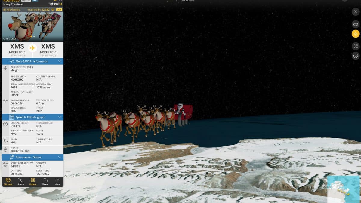 Track Santa live: All you need to know about his Christmas eve journey ...