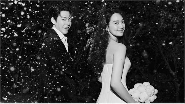 K-drama stars Kim Woo-bin and Shin Min-a marry after dating for a ...