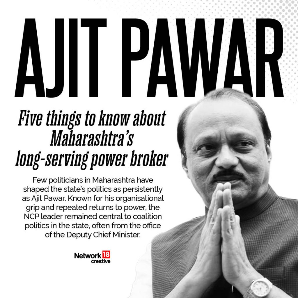 In Graphics | Remembering Ajit Pawar, Maharashtra's deputy chief ...