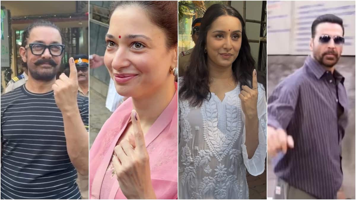 WATCH: Aamir Khan, Shraddha Kapoor, Akshay Kumar and others cast vote ...