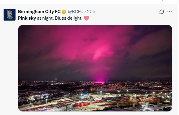 The sky is (bright) pink in Birmingham. Here’s why – Firstpost