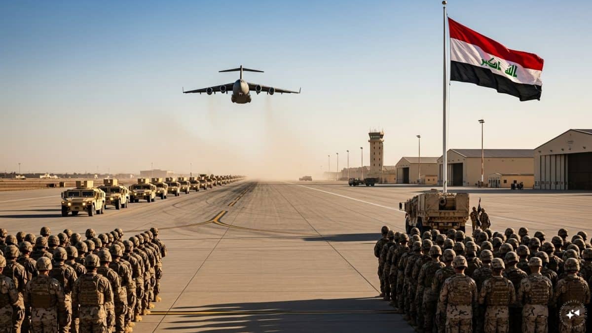 Iraqi army takes full control of air base after US withdrawal, says ...