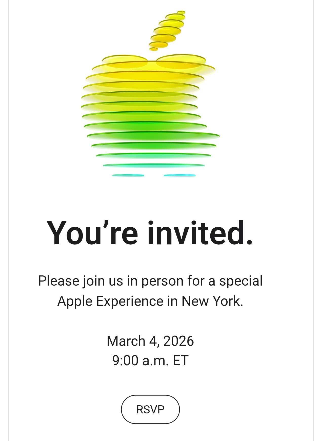 Apple sends out invitation for March 4: iPhone 17e, low-cost Macs, new ...