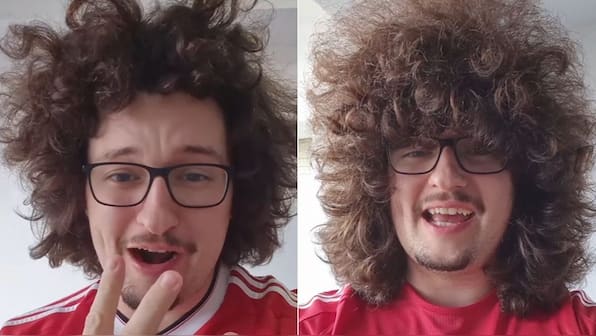 How Man United fan is just 90 mins away from ending haircut promise ...