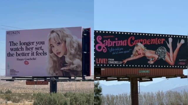 Coachella 2026 artist billboards go viral: Best ads in the desert ...