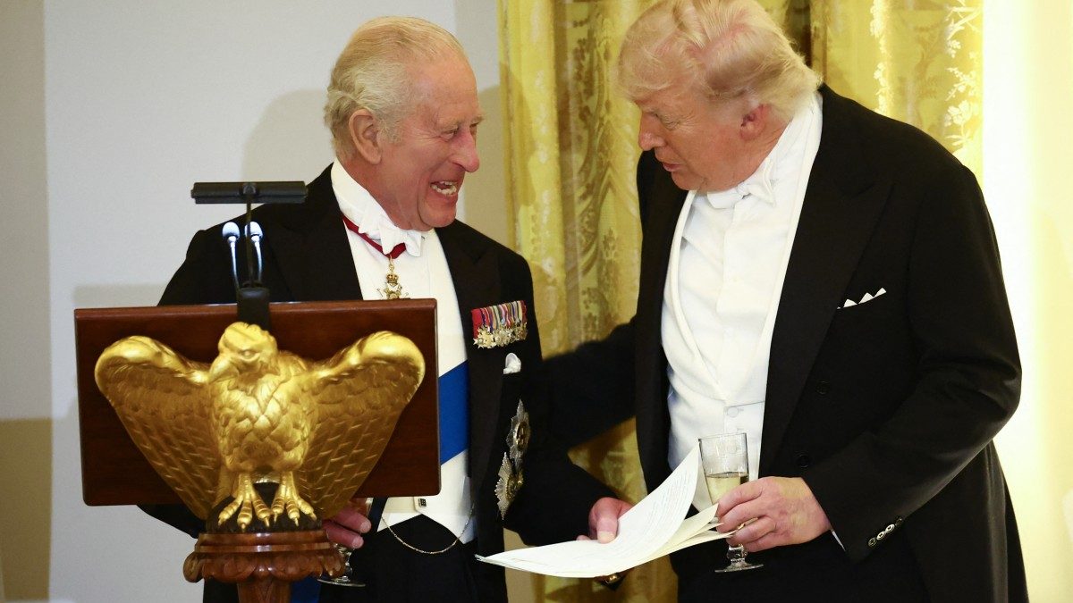 With wit & humour, King Charles nudges Trump on Nato, Ukraine & US-UK ...