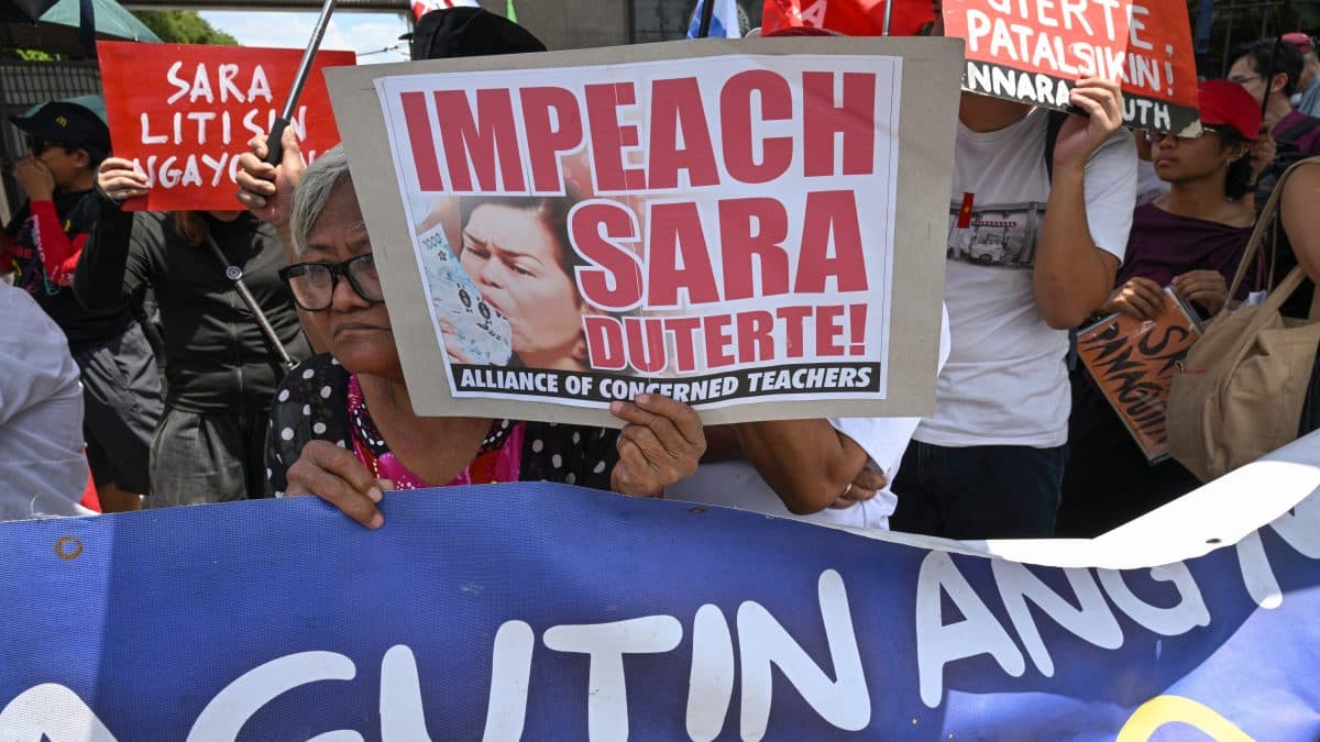 Philippine lawmakers impeach VP and presidential hopeful Sara Duterte ...