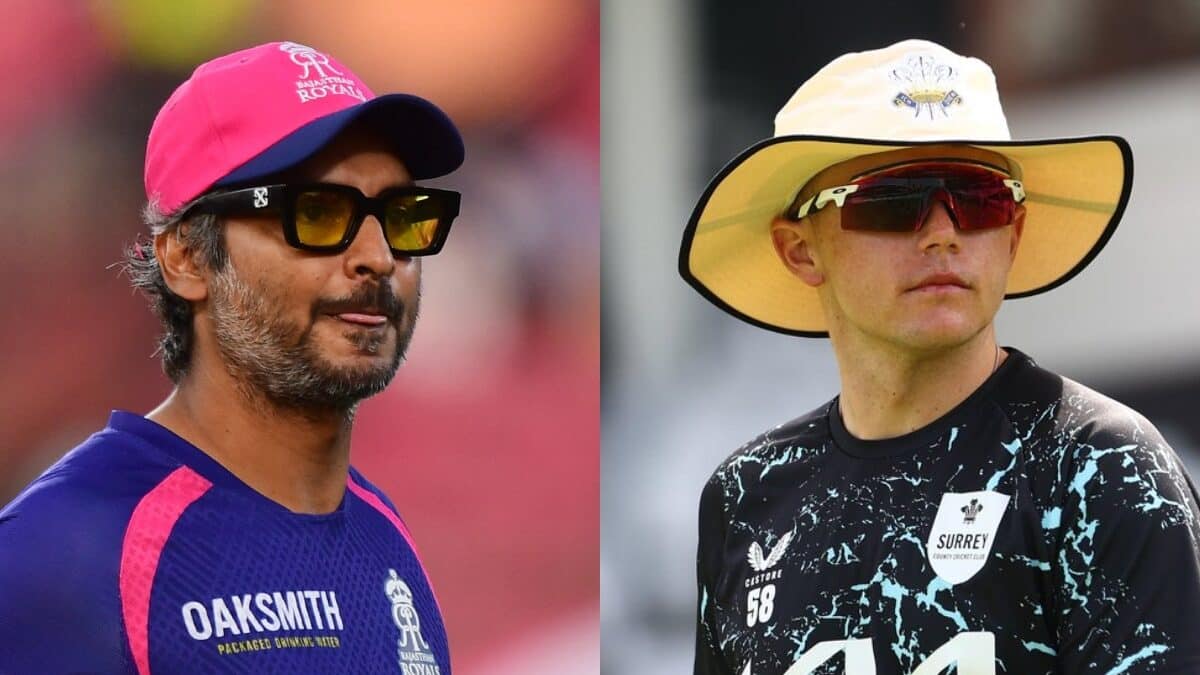 RR head coach Sangakkara bats for 'strict policy' as Sam Curran seen ...
