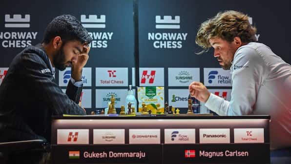 Carlsen spoils Gukesh’s birthday celebrations, avenges ‘table slam ...