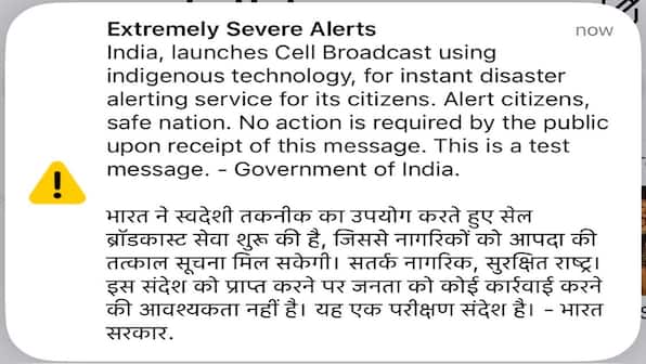 Phones beep nationwide as India tests new emergency alert system ...
