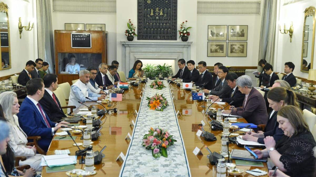 Quad foreign ministers' meeting Live Updates: Quad unveils major Indo ...