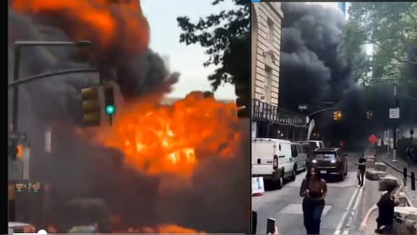 WATCH: Car explodes in flames near Wall Street’s iconic Charging Bull ...
