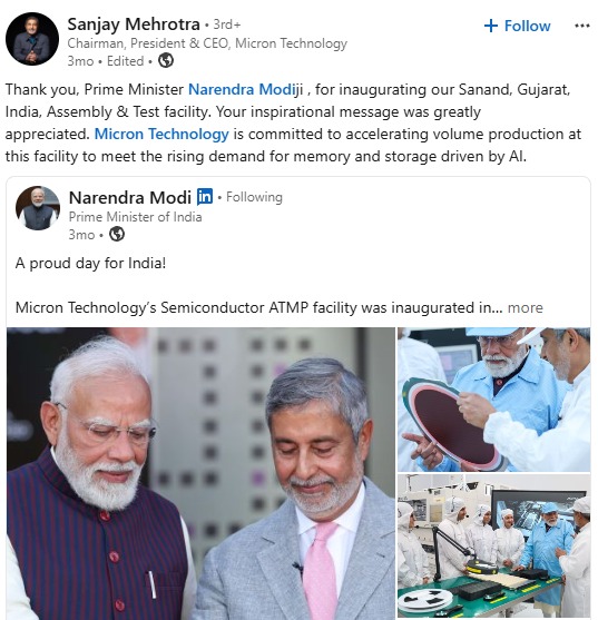 Who is Sanjay Mehrotra, the Indian-origin Micron CEO who has joined the ...
