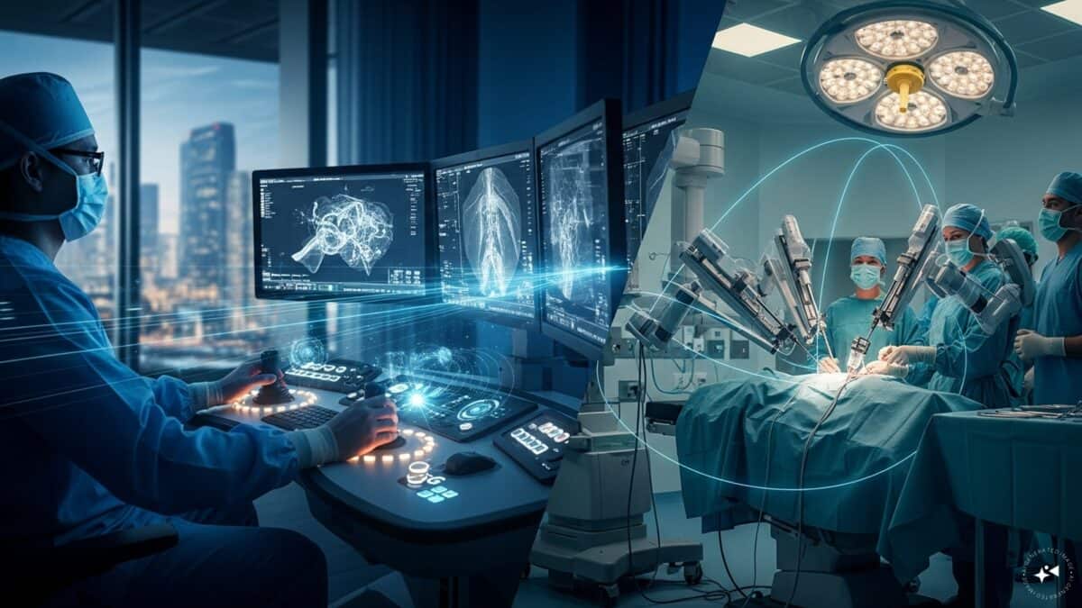 Can a surgeon operate from thousands of kilometres away? Remote robotic ...