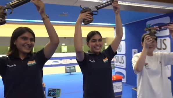 Suruchi Inder Singh wins gold, Esha Singh takes silver as India ...