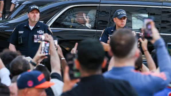 Trump arrives at NBA finals in New York, becomes first sitting US ...