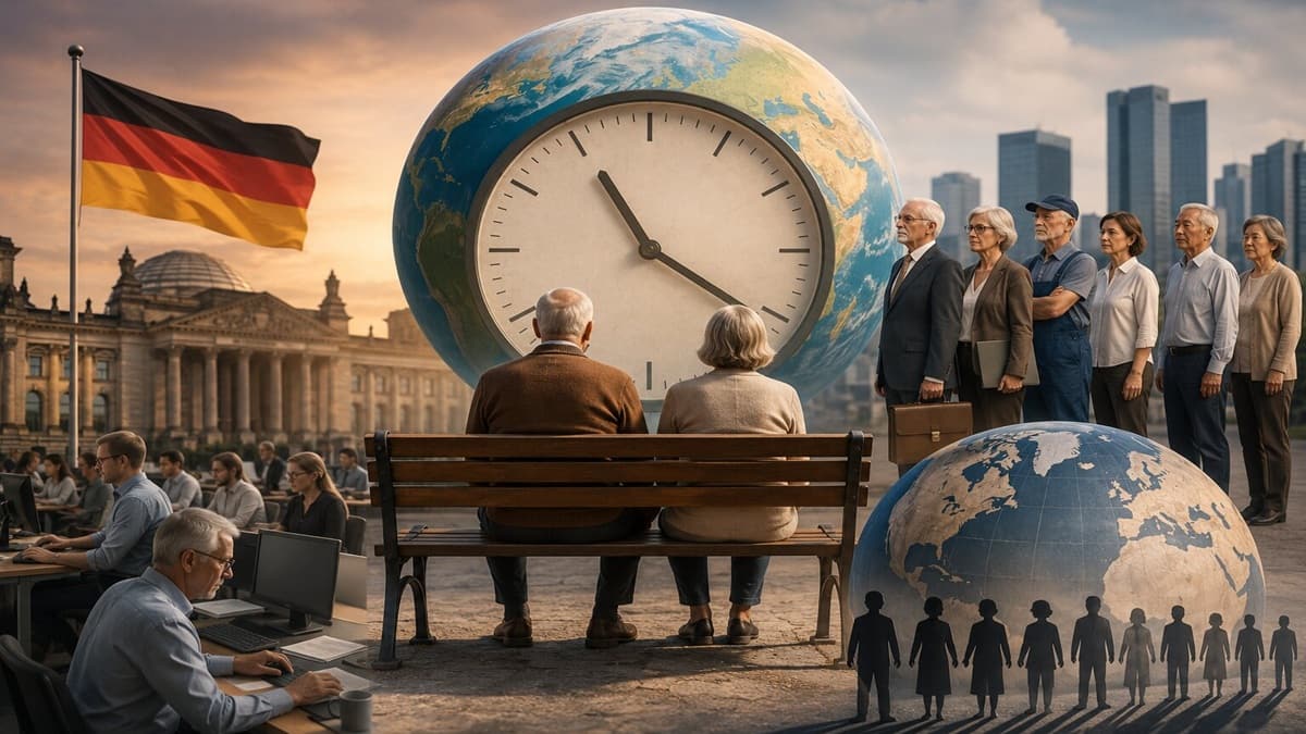 Germany plans to retire workers at 70: When does the rest of the world ...