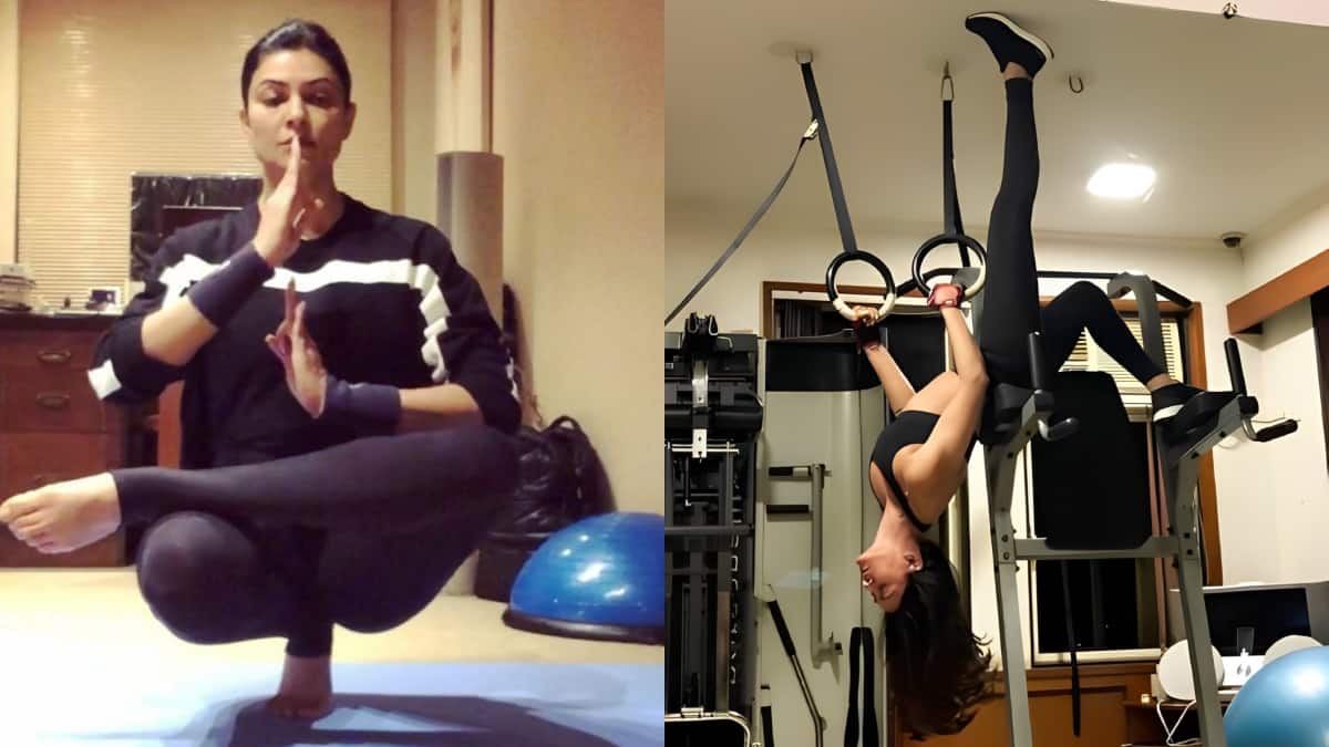 Sushmita Sen's fitness: Callisthenics, yoga and workout routine that ...