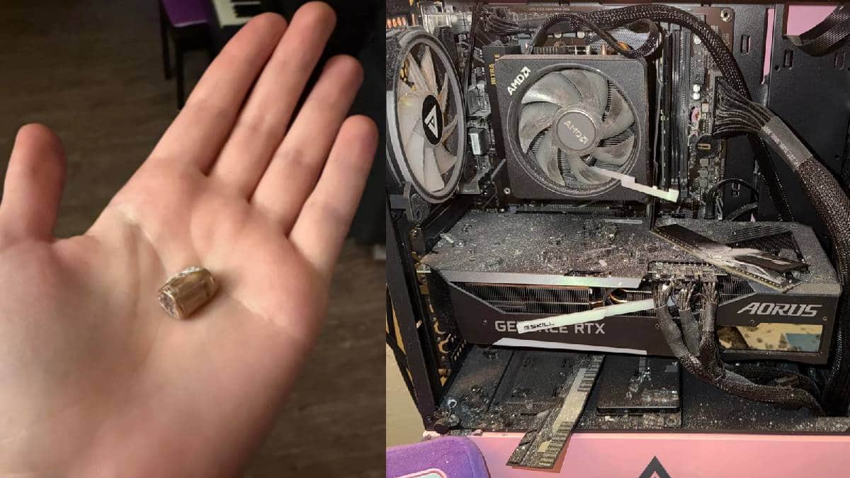 Gaming PC deflects stray bullet, potentially saving owner's life in ...