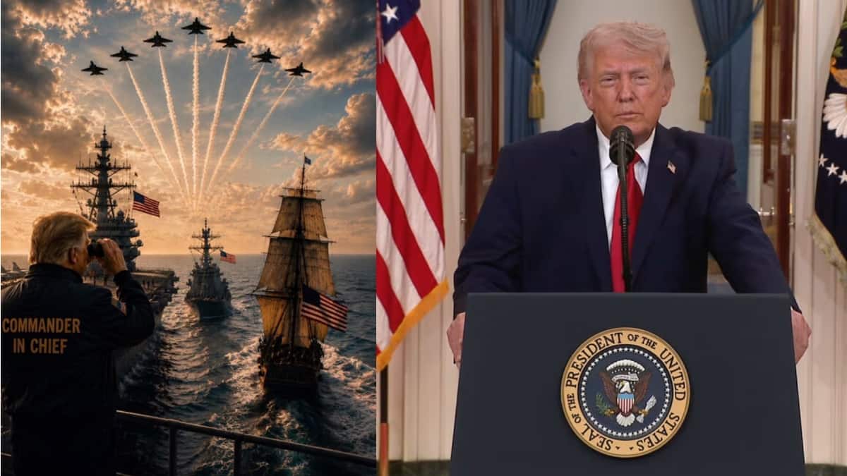 'You're getting discombobulated': Trump shares AI-generated image as US ...
