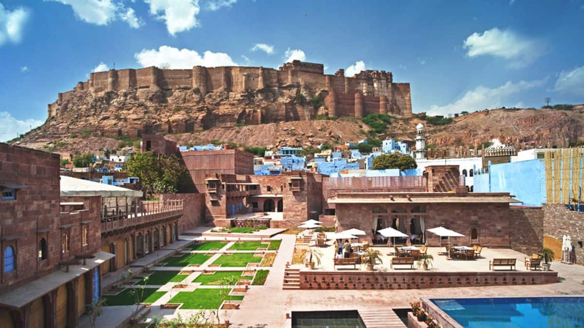 The award-winning Rajasthan hotel hiding in the shadow of Mehrangarh ...